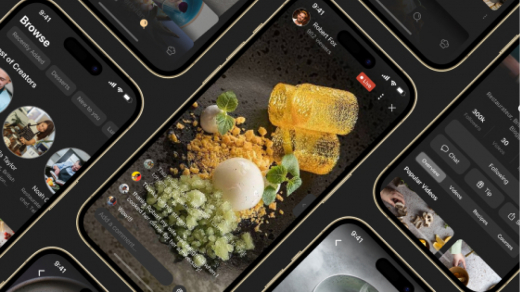 Gorge Case Study: Live-Streaming Food App Design